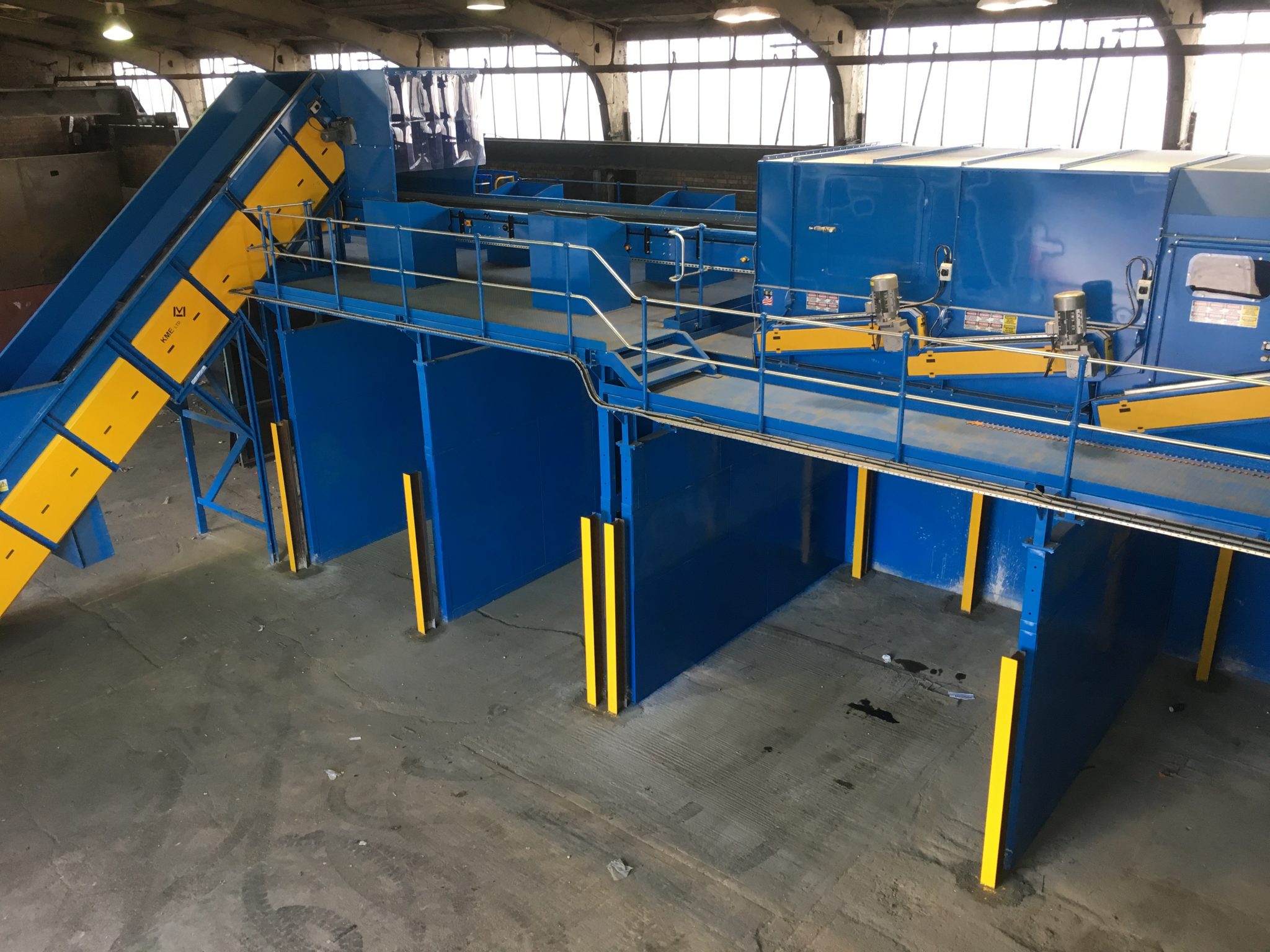 New MRF Install for Pearce Recycling - Ken Mills Engineering Ltd