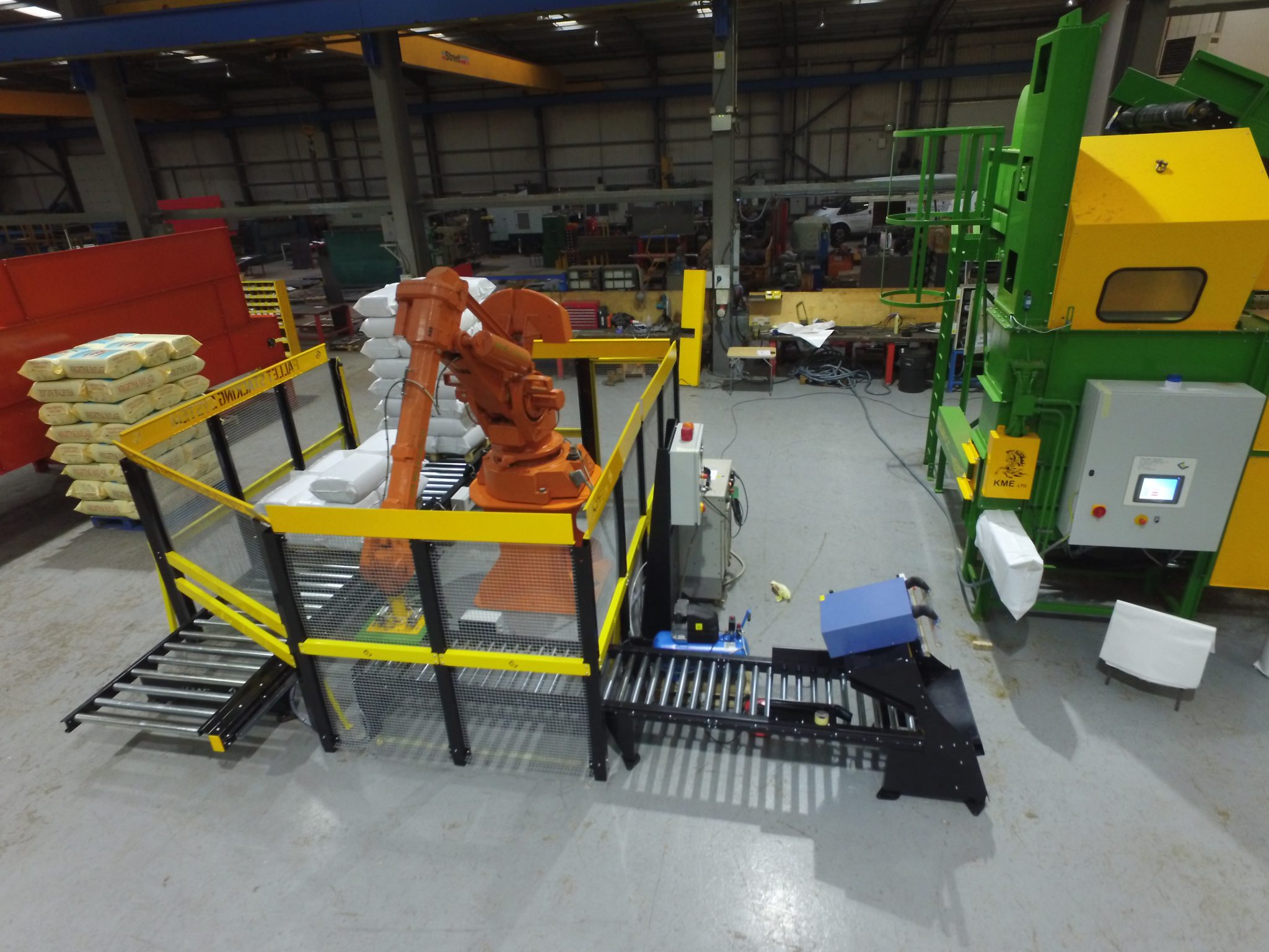 Haylage packing system into Sweden - KME Ltd