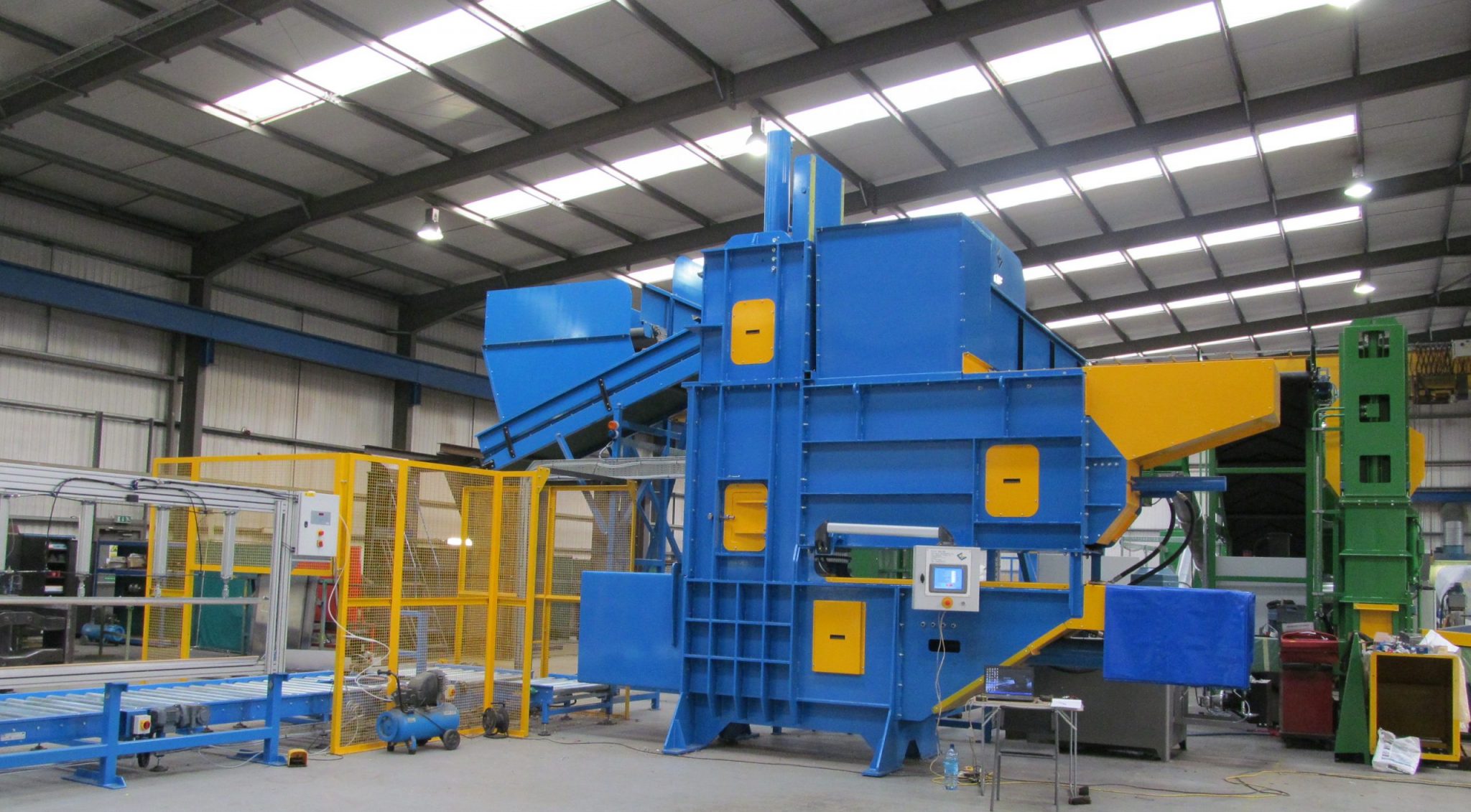 BIG BAG BALER FOR SHREDDED WASTE - Ken Mills Engineering Ltd