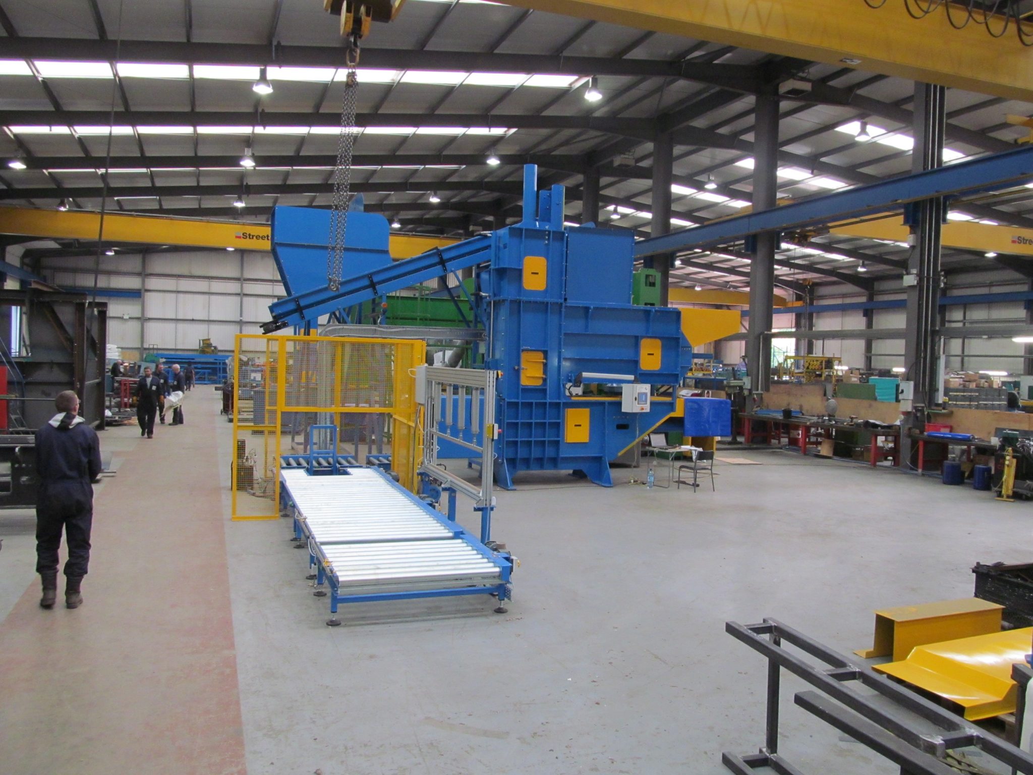 BIG BAG BALER FOR SHREDDED WASTE - Ken Mills Engineering Ltd